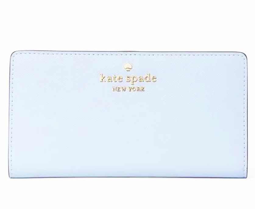 Kate Spade Staci Large Slim Bifold Wallet, Pale Hydrangea