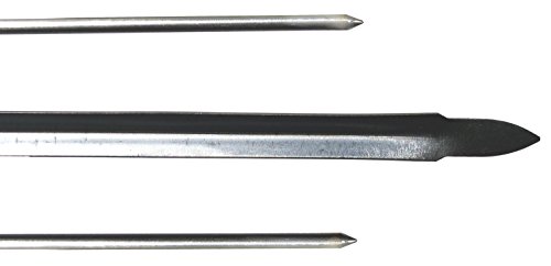 Triple Skewer - Set of 2 Brazilian Skewers for BBQ 28" - Professional Grade