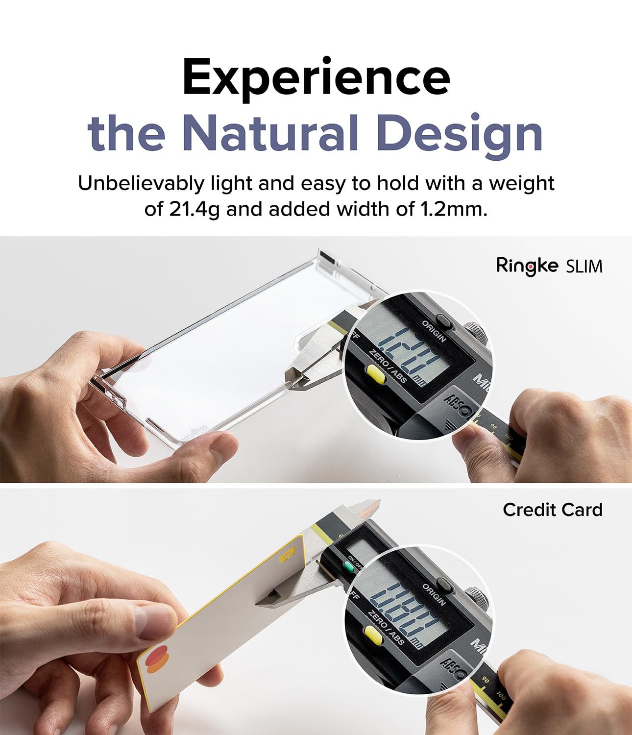 Ringke Slim [Prevents Oily Smudges] Compatible with Samsung Galaxy Z Fold 5 Case, Anti-Fingerprint Technology Smudge Proof Translucent Phone Cover for Women, Men - Matte Clear