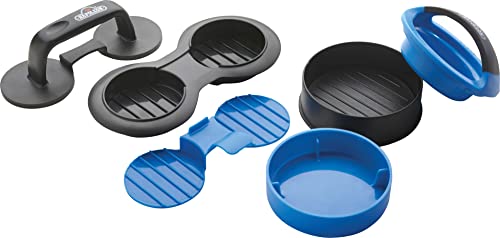 Napoleon Barbecue Grill Accessory 70060 - Gourmet Burger Press Kit - Hamburger Press, Slider Press, Make Homemade Hamburgers and Sliders, Easily Make Stuffed Burgers on BBQ, Dishwasher Safe