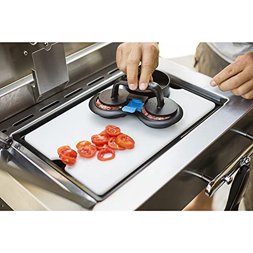 Napoleon Barbecue Grill Accessory 70060 - Gourmet Burger Press Kit - Hamburger Press, Slider Press, Make Homemade Hamburgers and Sliders, Easily Make Stuffed Burgers on BBQ, Dishwasher Safe