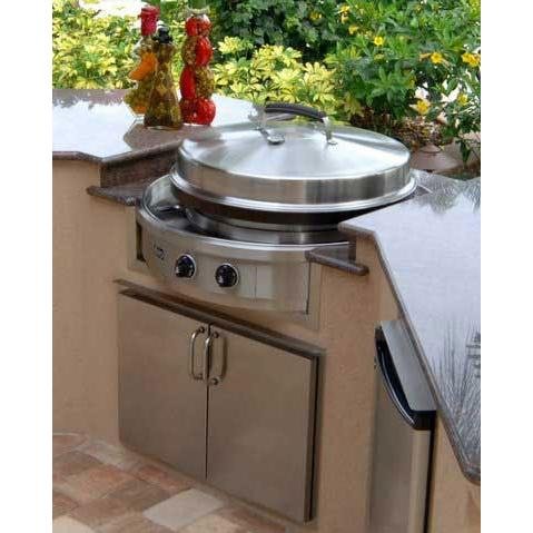 EVO Affinity 30G Series Built-in Grill (10-0055-NG), Seasoned Steel Cooktop, Natural Gas