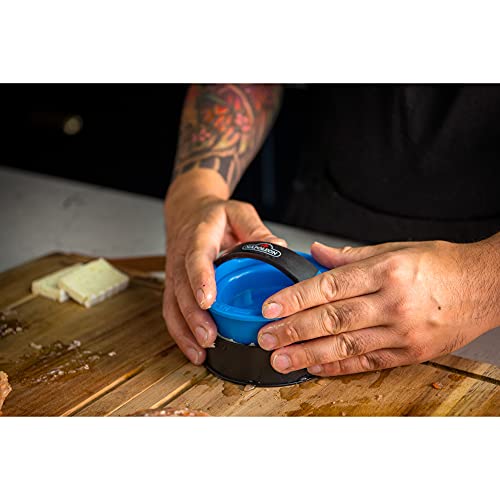 Napoleon Barbecue Grill Accessory 70060 - Gourmet Burger Press Kit - Hamburger Press, Slider Press, Make Homemade Hamburgers and Sliders, Easily Make Stuffed Burgers on BBQ, Dishwasher Safe