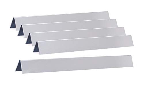 GasSaf 24.5 inch Flavorizer Bar and Burner Tube Set Replacement for Weber 7539, 7540 67820 67722, Genesis 300 Series Grills