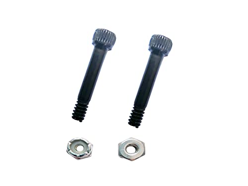 WAITCOOK Replacement Auger Motor Shaft Nut & Bolt for Most of AC Pellet Grill,As Traeger/Pit Boss/Z Grills Wood Pellet Grills,etc