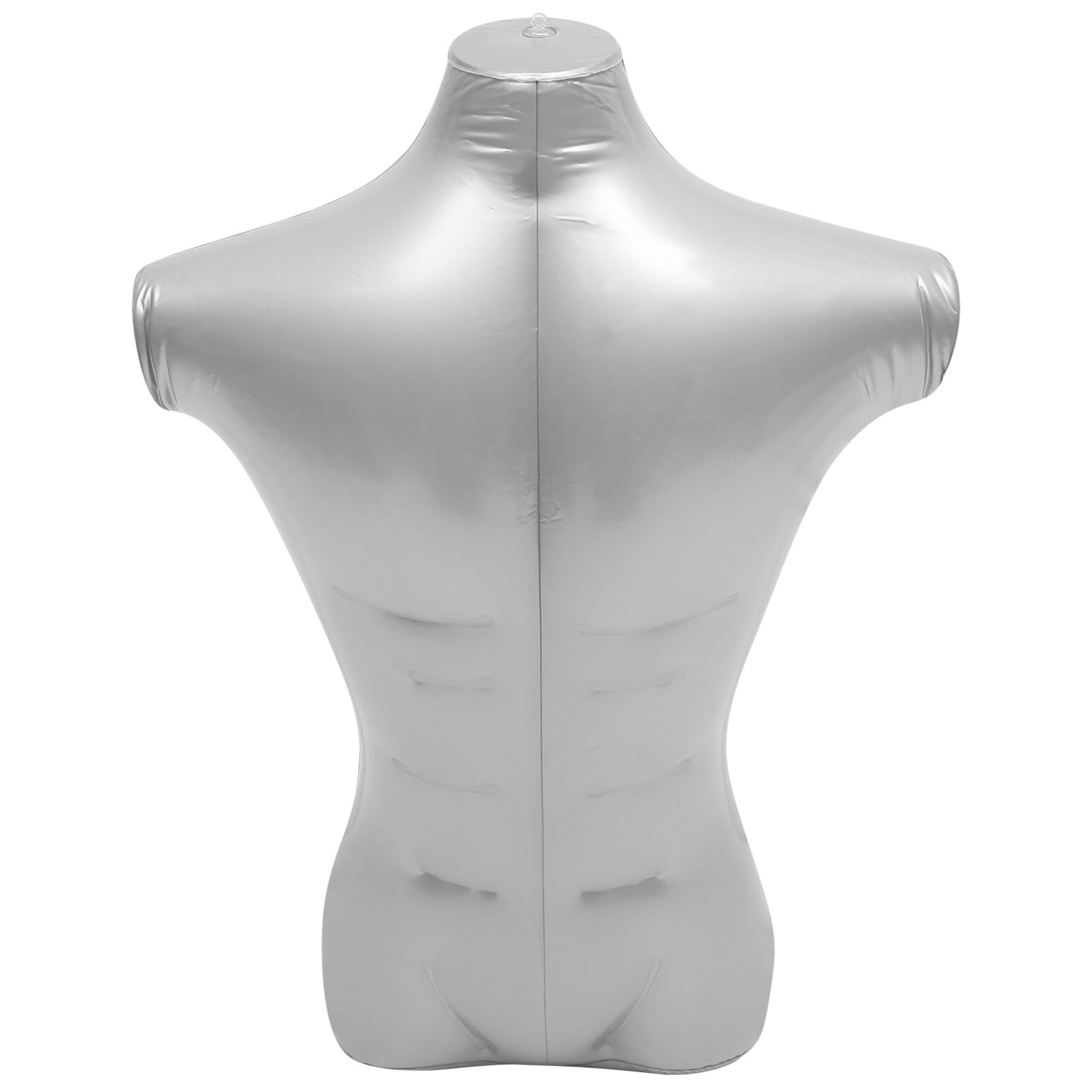 Inflatable Male Mannequin Half Body Torso Shirt Form Display Model Sewing Dress Form for Clothes Display Dressmaker Mannequin