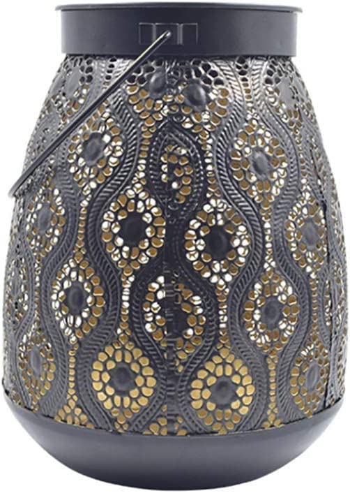 Solar-Powered Pathway Solar Garden Lights Solar Lantern Lights for Hanging Outdoor Ornaments Gift Outdoor Decoration Table Lantern Solar Silver Light Waterproof Solar Lamp Decorative Solar Powered Lan