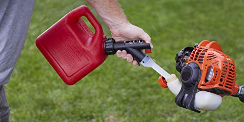 GARAGE BOSS GB320 Briggs and Stratton GarageBoss Press 'N Pour 2+ Gallon Gas Can, Red & GB310 Briggs and Stratton GarageBoss Press 'N Pour 1+ Gallon Gas Can, Red