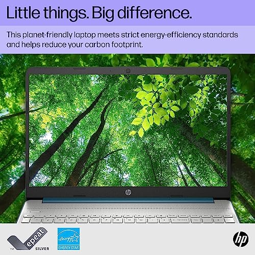 HP 15.6 Flagship HD Business Laptop Computer, Intel i3-1115G4 up to 4.1GHz (Beat i5-1035G4), 32GB RAM, 1TB NVMe SSD, Fast Charge, Numpad, Bluetooth, Wi-Fi, HDMI, Win 11, Spruce Blue, w/GM Accessory