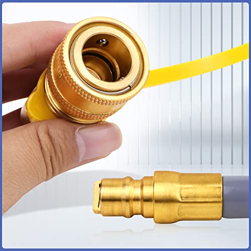 5019 Propane to Natural Gas Conversion Kit, 10β Hose and 3/8" Quick Connect Fitting, Compatible 28",36" Griddles, Tailgater, Rangetop Como hardware for Patio Heaters,Grills, Smaller Tabletop Units,etc