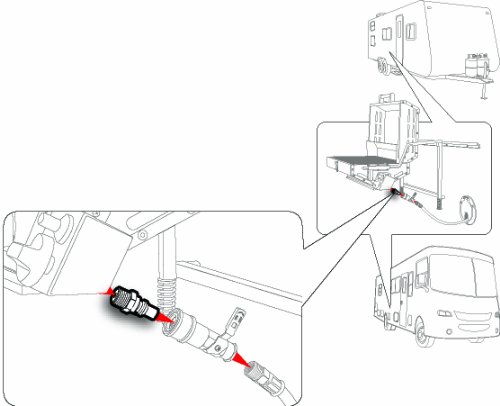 Camco Propane Quick-Connect Fitting- Allows You to Add a Convenient Connect/Disconnect Method to Your Low Pressure Appliances, 1/4" NPT x Full Flow Male Plug (59903)
