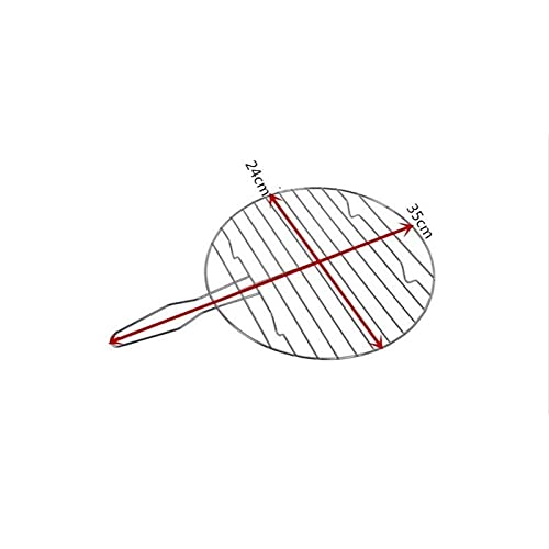 JAHH Household Simple Barbecue Stainless Steel Grilled Net Pot Rack Barbecue Tools Korean Style Electric Oven Smokeless Healthy Grill