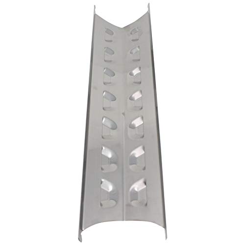 4-Pack BBQ Grill Heat Shield Plate Tent Replacement Parts for Kenmore 148.16156210 - Compatible Barbeque Stainless Steel Flame Tamer, Guard, Deflector, Flavorizer Bar, Vaporizer Bar, Burner Cover