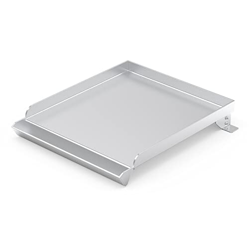 Stanbroil Stainless Steel Griddle, Universal Flat Top Griddle for Gas Grill with Side Burner, Gas Grill Accessory, 11" x 13"