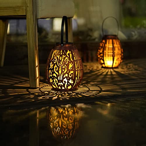 TAKE ME Unique Solar Lantern,Outdoor Garden Hanging LED Light,Waterproof LED for Table,Outdoor,Party
