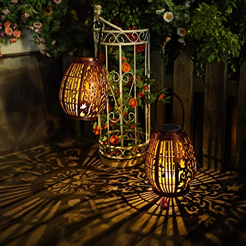 TAKE ME Unique Solar Lantern,Outdoor Garden Hanging LED Light,Waterproof LED for Table,Outdoor,Party