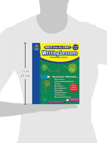 Write from the Start! Writing Lessons Grd 6-8: Writing Models & Activities
