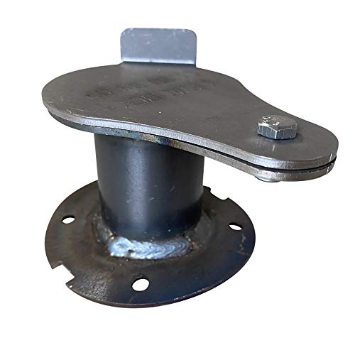 LavaLock BBQ Smoker Supply Uds Ugly Drum Parts Intake Teardrop Vent Damper 1-1/2 Flange for 55 Gallon Drum