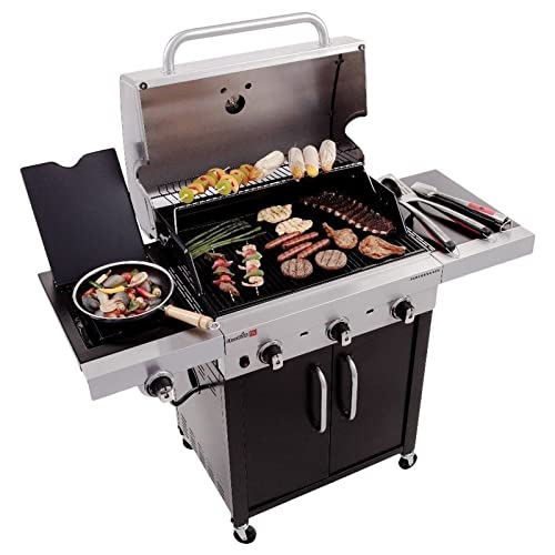 VICOOL 17" Porcelain Coated Infrared Grill Grates for 2 and 3 Burner Charbroil Tru-Infrared 300, 450 and Performance Models 463371716 463633316; G460-0500-W1