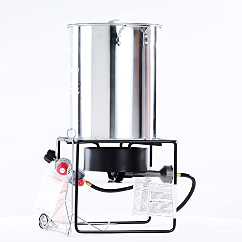 King Kooker 12RTF 29 Qt Aluminum Turker Frying Cooker,Multi,One Size