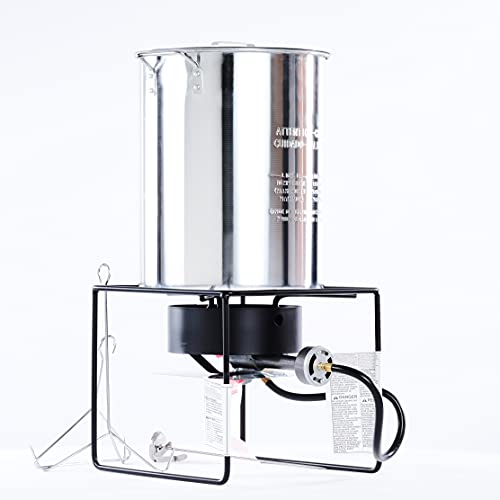 King Kooker 12RTF 29 Qt Aluminum Turker Frying Cooker,Multi,One Size