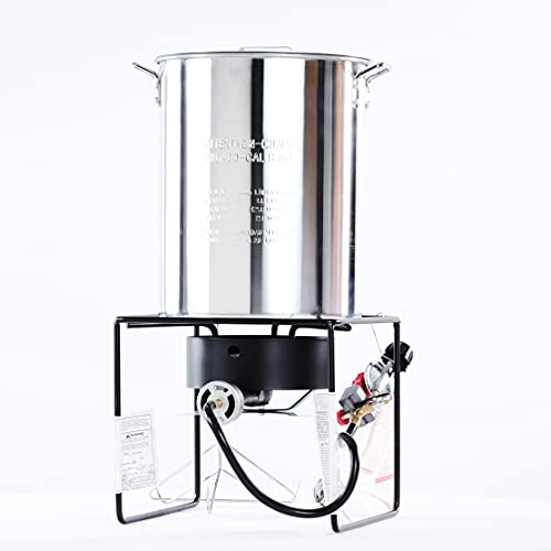 King Kooker 12RTF 29 Qt Aluminum Turker Frying Cooker,Multi,One Size
