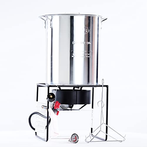 King Kooker 12RTF 29 Qt Aluminum Turker Frying Cooker,Multi,One Size