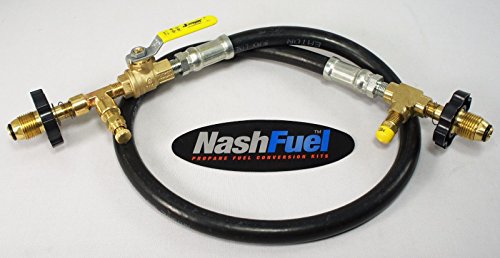 10ft Basic Liquid Propane Transfer Kit System Coupler Fill POL BBQ LPG Unloading