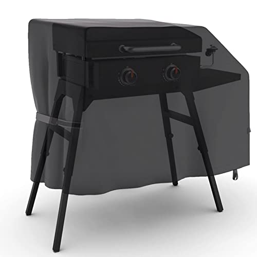 iCOVER 600D Griddle Cover for Blackstone 22 inch 17 inch Griddle with Hood and Stand, Waterproof Heavy Duty 600D Barbecue Cover Grill Cover for Blackstone 17" 22" Griddle