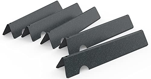soldbbq 5PC Porcelain Enameled Flavorizer Bars Replacement Parts for Weber 66032/66795 for Most Gen II 300 Series,17 1/8 inch L x 3 inch W x 2 1/8 inch H