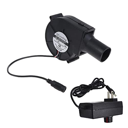 110V 220V BBQ Fan Barbecue Heating Stove 12V Air Blower Cooking Grill Fan Adjustable Speed Charcoal Fire Starter 9733 97mm