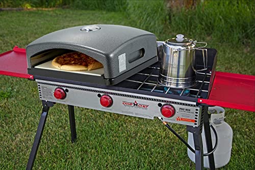 GRILIFE Pizza Oven, Outdoor Portable Pizza Maker with Pizza Stone, Pizza Peel and Portable Bag for Propane Gas, Wood Fire, Pellet Grill Outside