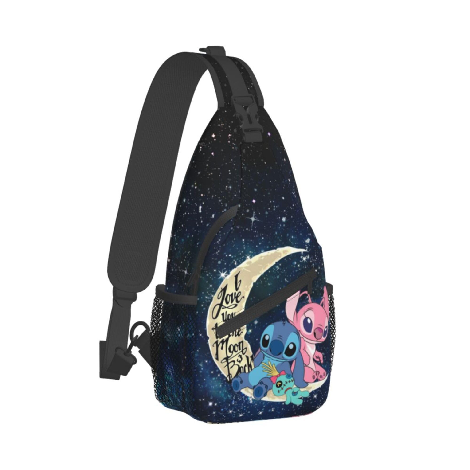 Sling Bag,Cartoon Crossbody Sling Bags for Women,Cute Travel Hiking Chest Bag Daypack for Purses Shoulder Sling Backpack Women Men's Gifts Stuff-A3