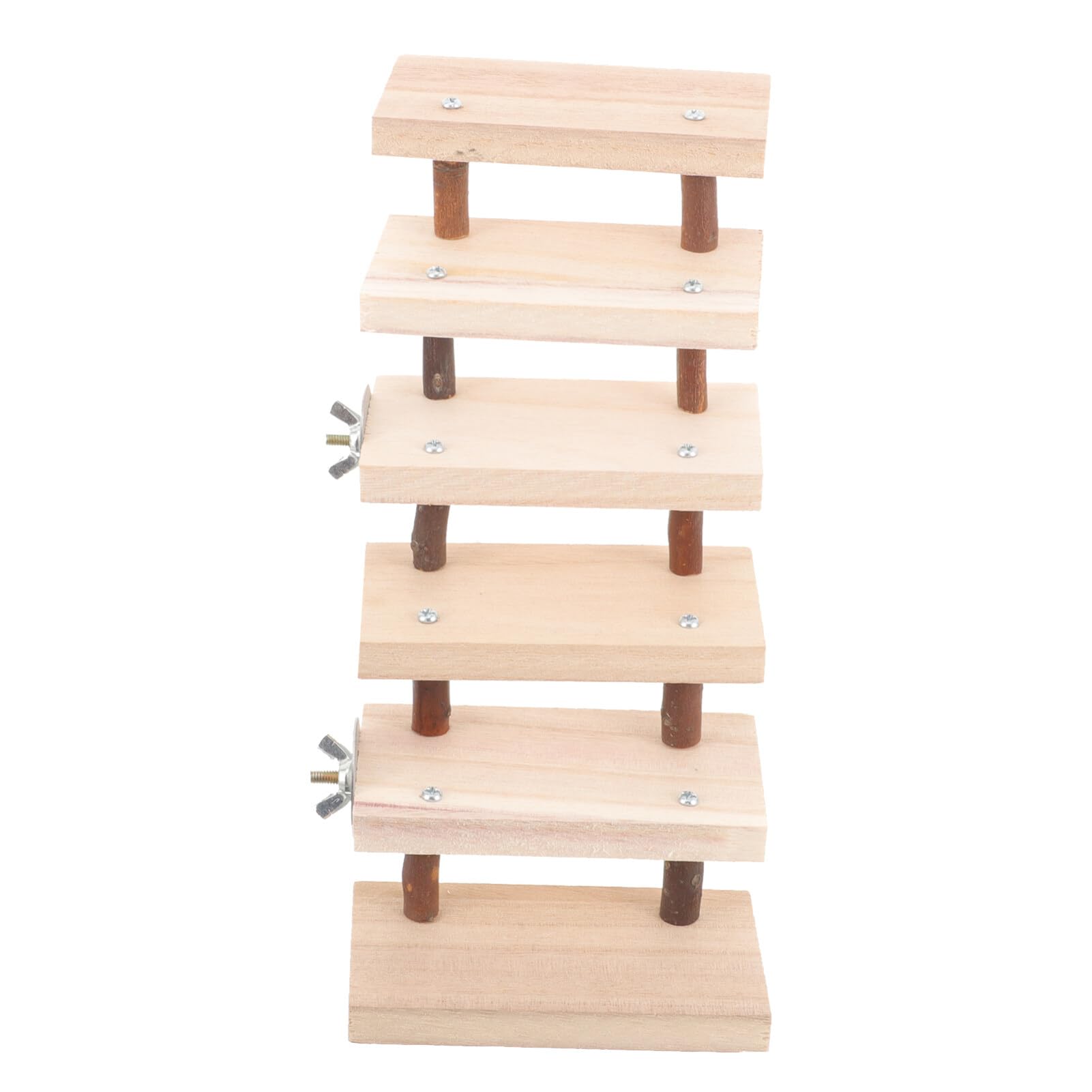 Ipetboom Hamster Climbing Ladder Reusable Hamster Ladder Hamster Wood Ladder Small Animal Ladder Chinchilla Climbing Toy Rat Ladders Chinchilla Climbing Ladder Chinchilla Ladder Toys