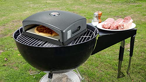 GRILIFE Pizza Oven, Outdoor Portable Pizza Maker with Pizza Stone, Pizza Peel and Portable Bag for Propane Gas, Wood Fire, Pellet Grill Outside