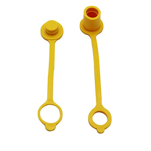 MENSI Propane/Natural LP Gas Quick Disconnect Connect 1/4β dust Cap Diameter 12.5mm (1/4") 3sets/lot ONLY for 1/4" Propane Quick Disconnect