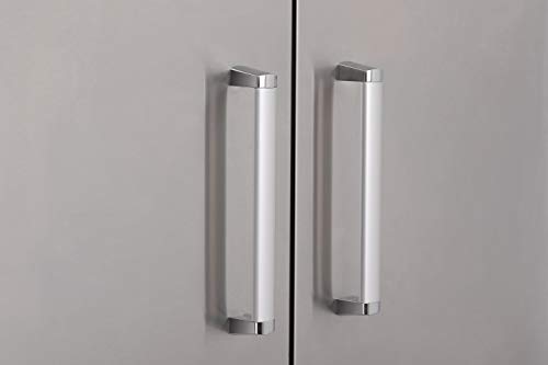 Bonfire Outdoor Kitchen Double Access Door,33x22 Inch,304 Stainless Steel BBQ Grill Doors ,CBADD,Silver