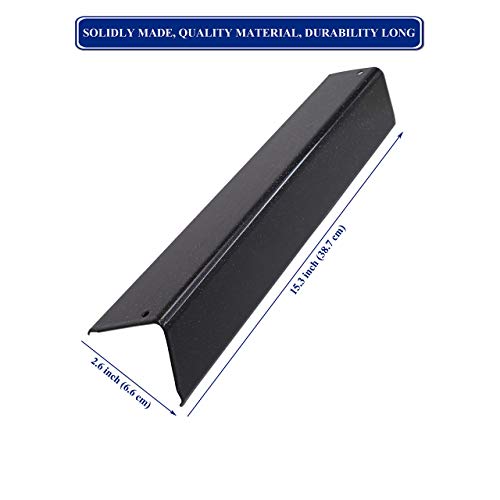 Utheer Grill Parts with 7636 Flavor Bars, 69787 Grill Burner and Ignitor for Weber Spirit 300 Series with Front Control, Universal Stainless Steel Griddle, 17" x 13" Griddle Flat Top Plate