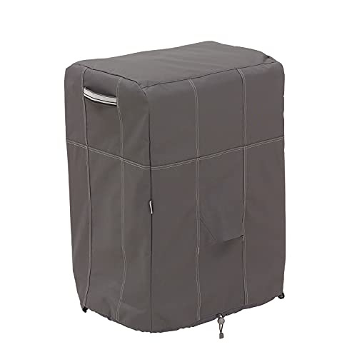 Classic Accessories Ravenna Water-Resistant 33 Inch Square Smoker Grill Cover