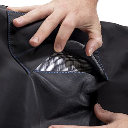 Broil King 68487 Heavy Duty PVC Polyester Grill Cover,Black, 58-Inches