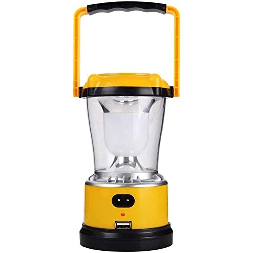 RMENST Camping Lantern, Rechargeable LED Lanterns, Solar Battery Powered, for Emergency, Power Outage, Outdoor