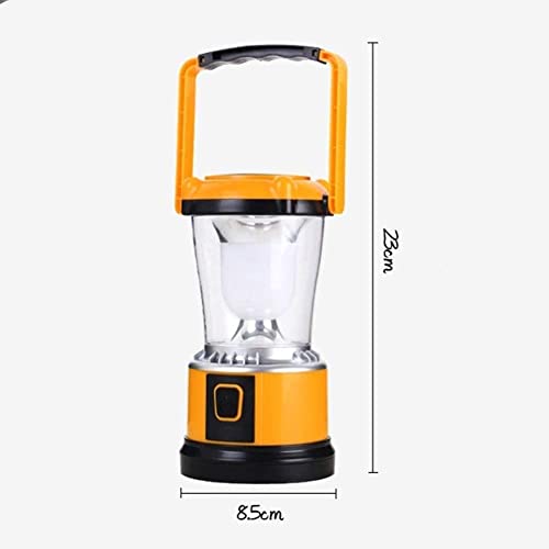 RMENST Camping Lantern, Rechargeable LED Lanterns, Solar Battery Powered, for Emergency, Power Outage, Outdoor