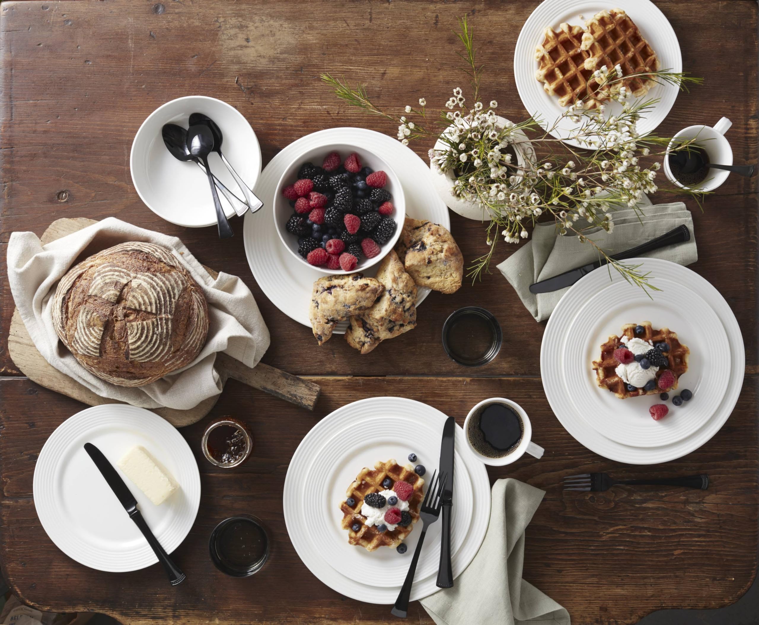 Lenox Tin Can Alley Seven 4Pc Place Setting, 4.70 LB, White