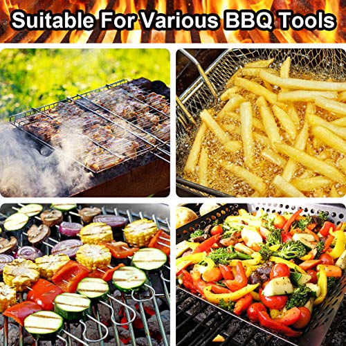 Grill Brush, Grill Scraper for Outdoor Grill, BBQ Grill Brush Bristle Free, 3 in 1 Bristles Grill Cleaning Brush, Efficient and Easy to Clean Grill Brush