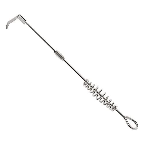 FIRELOOP 20“ Ash Tool Poker for Big Green Egg Grill,Big Green Egg Parts Accessories Ash Tool for Big Green Egg, Kamado Joe and Other Charcoal Grills