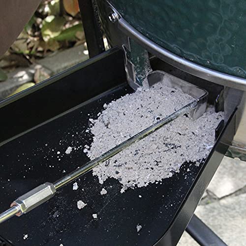 FIRELOOP 20“ Ash Tool Poker for Big Green Egg Grill,Big Green Egg Parts Accessories Ash Tool for Big Green Egg, Kamado Joe and Other Charcoal Grills