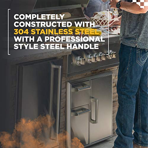 Coyote 31-Inch Access Door & Double Drawer Combo - CCD-2DC31
