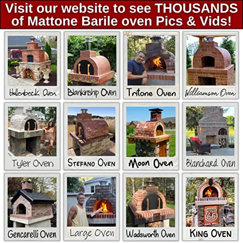 Outdoor Pizza Oven Kit β’ DIY Pizza Oven β The Mattone Barile Foam Form (Medium Size) provides the PERFECT shape/size for building a money-saving homemade Pizza Oven with locally sourced Firebrick.