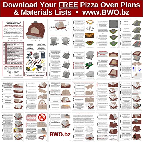 Outdoor Pizza Oven Kit β’ DIY Pizza Oven β The Mattone Barile Foam Form (Medium Size) provides the PERFECT shape/size for building a money-saving homemade Pizza Oven with locally sourced Firebrick.