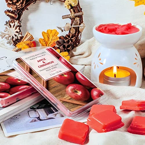 STRN Wax Melts Wax Cubes, Wax Melts Scented, Wax Cubes, Wax Cubes for Wax Warmer, Candle Wax Melts, Scented Wax Melts Apple Cinnamon